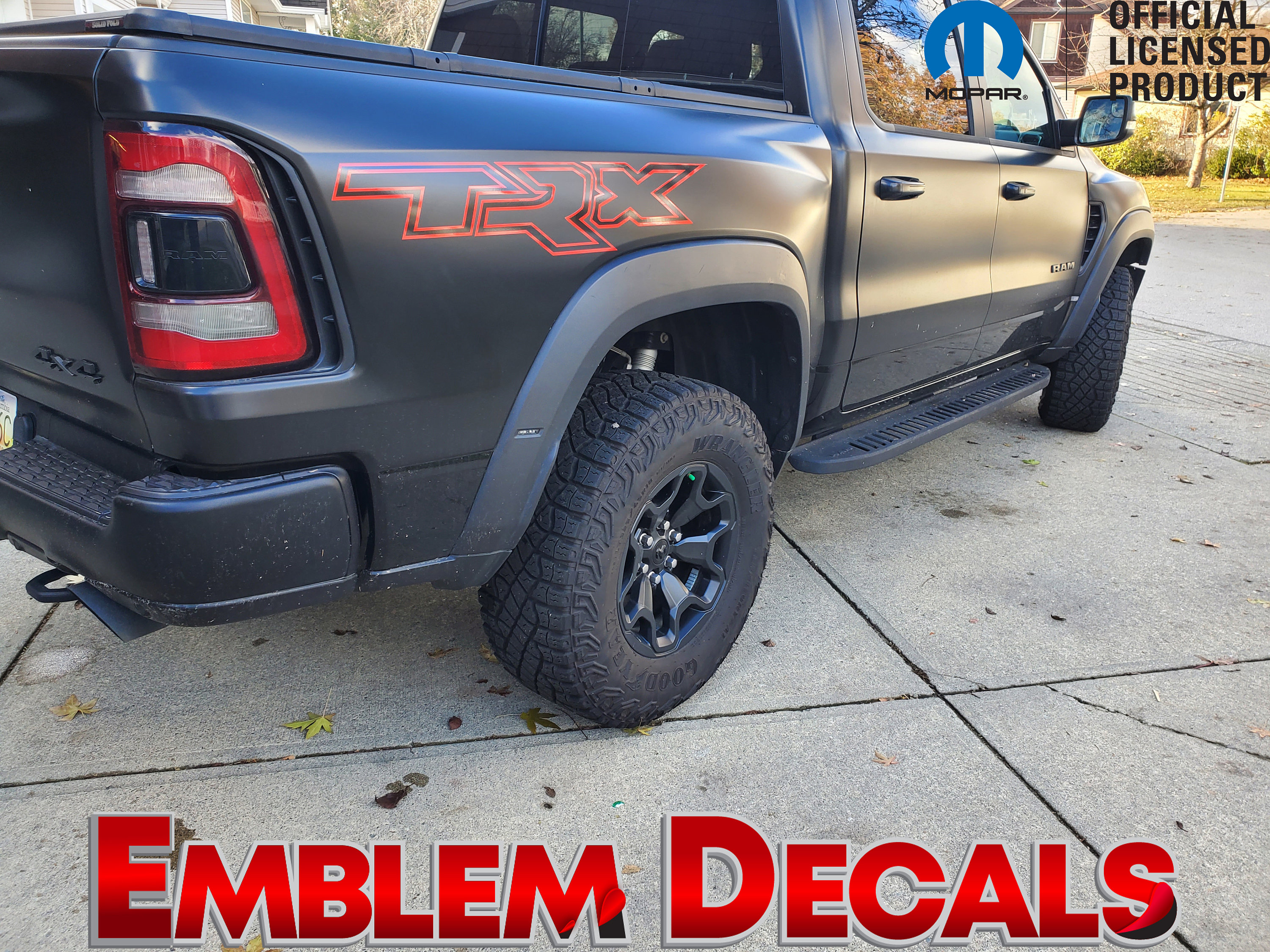 Ram 1500 TRX 2 Tone Bed Decals Decal 2021 2022 2023 - Etsy