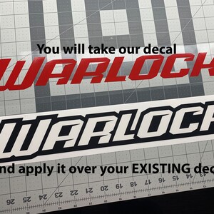Ram 1500 DS Classic "warlock" Bed Decal ACCENT 2019 2020 2021 2022 2023 ...
