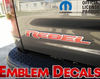 RAM 1500 4x4 hemi 5.7liter Emblem Decals 2013 2014 2015 2016 2017 2018 ...