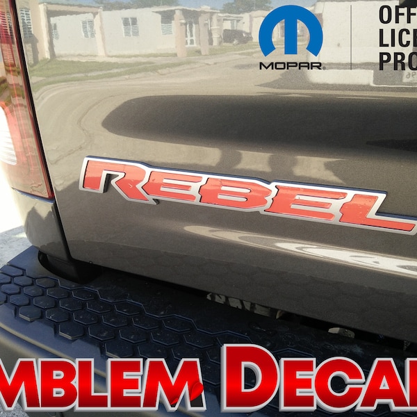 Ram Rebel Bedside Decals - Etsy