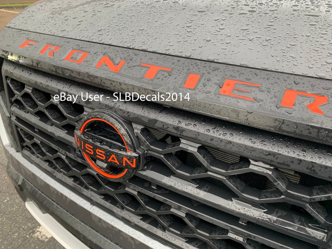 Nissan Frontier Grill and Tailgate Decals 2022 2023 Truck Pro4x - Etsy