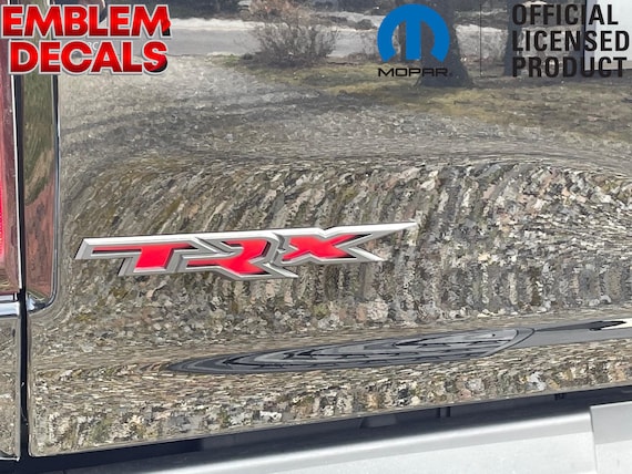 Ram 1500 TRX Emblem Inlay Decal 2021 2022 | Etsy