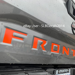 Nissan Frontier Grill and Tailgate Decals 2022 2023 Truck Pro4x - Etsy