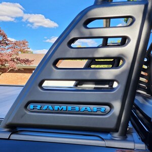 Ram 1500 TRX RAMBAR Emblem Overlay Decal 2021 2022 2023 2024 - Etsy