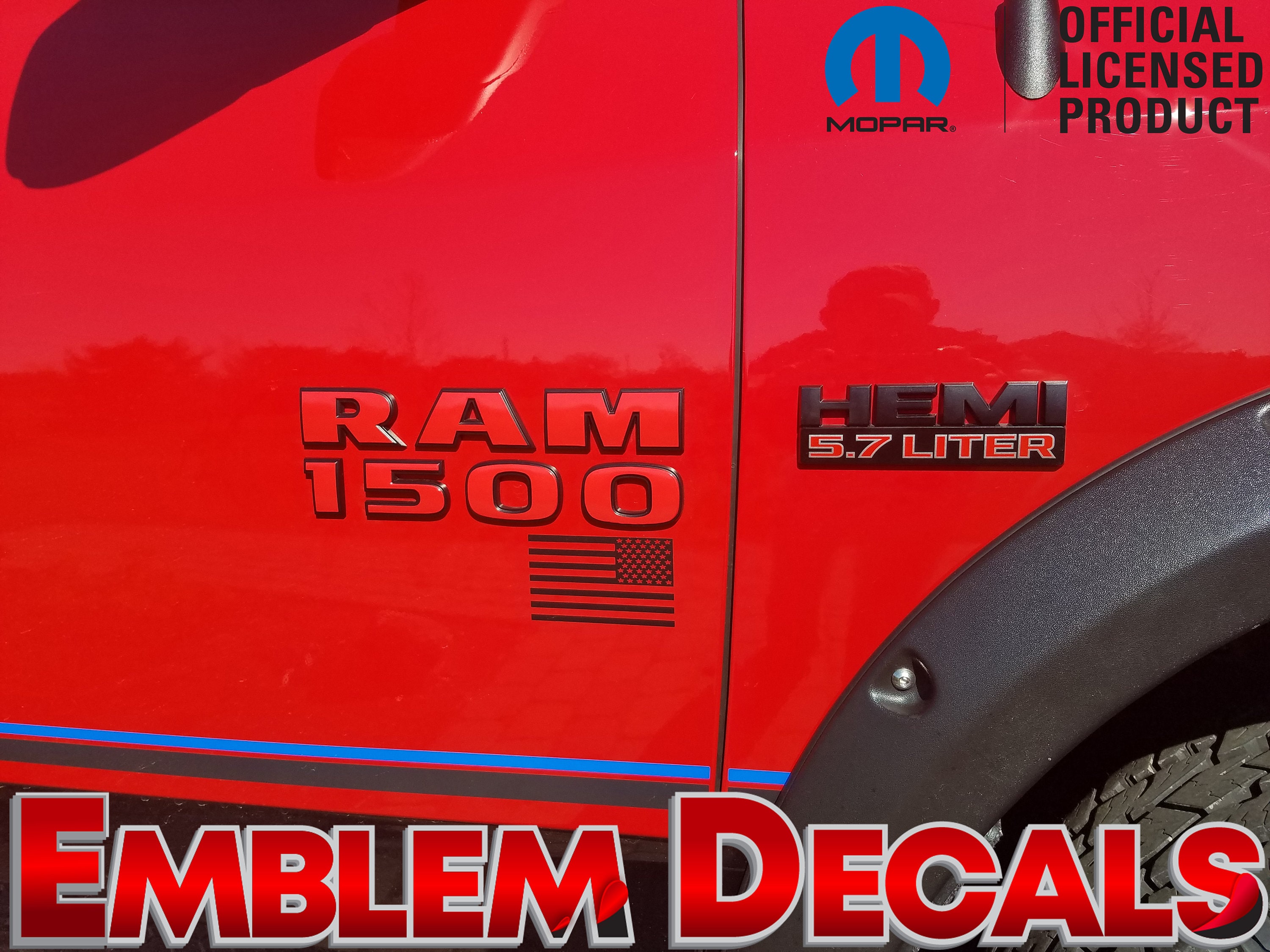 RAM 1500 4x4 Emblem Decals 2013 2014 2015 2016 2017 2018 - Etsy