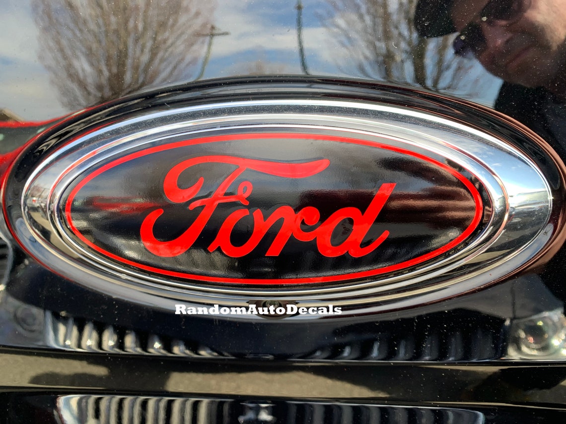 Ford Ranger TAILGATE OVAL Emblem Insert Decals 2019 2020 2021 - Etsy