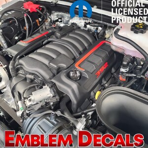 Jeep Wrangler 392 Engine Cover Decals 2021 2022 2023 2024 - Etsy