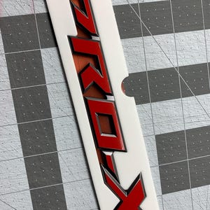 Nissan Frontier Prox Tailgate Emblem Decal Overlay 2022 2023 2024 2025 ...