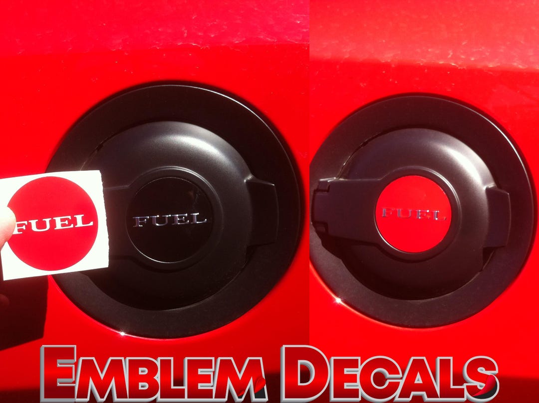 Dodge Challenger Fuel Cap Emblem Decal 2015 2016 2017 2018 2019 2020 ...