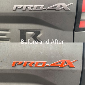 Nissan Frontier Pro4x Tailgate Emblem Decal Overlay 2022 2023 2024 - Etsy