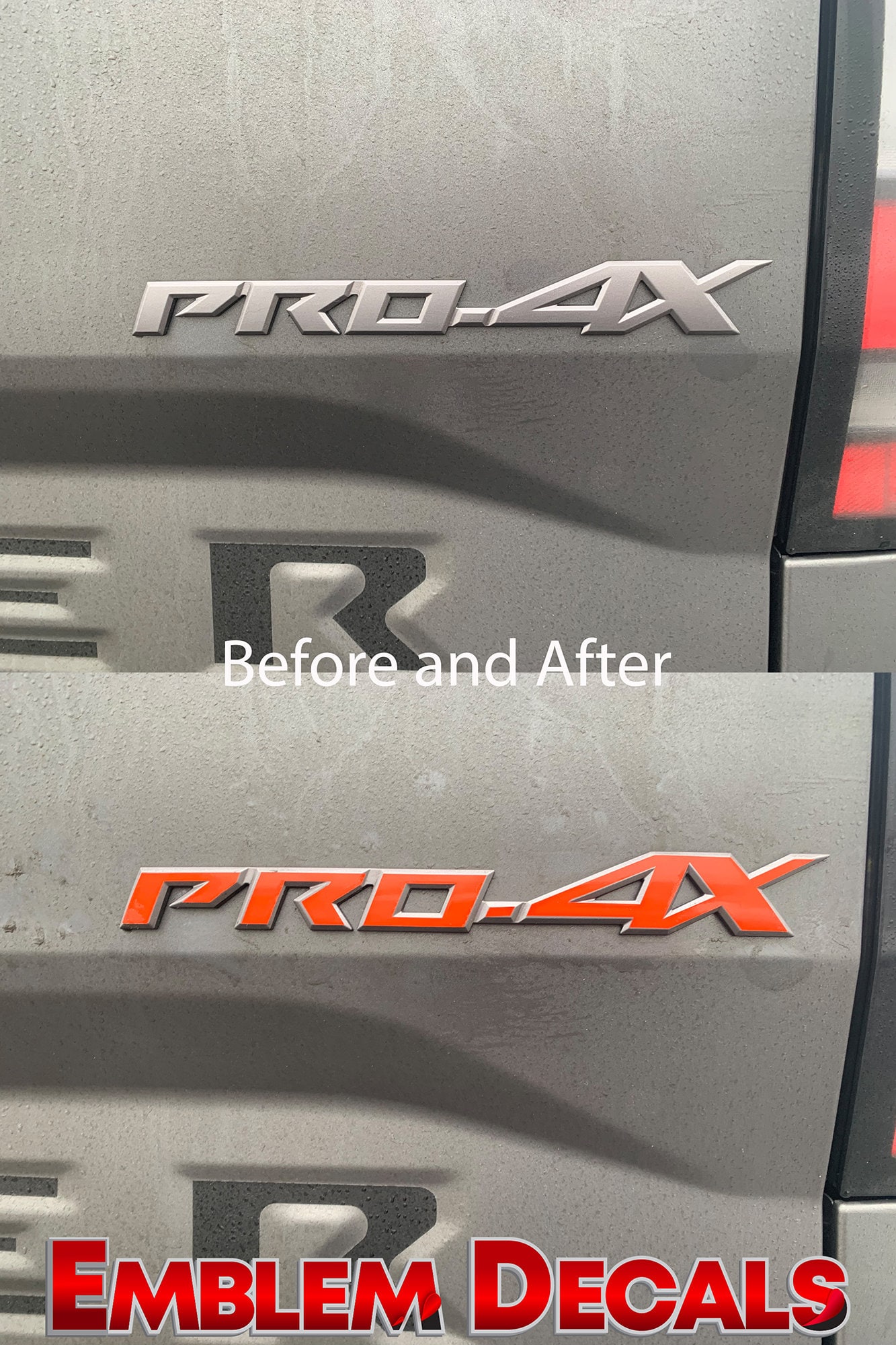 Nissan Frontier Pro4x Tailgate Emblem Decal Overlay 2022 2023 2024 - Etsy