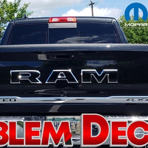 RAM 1500 LIMITED Tailgate Emblem Decals 2016 2017 2018 - Etsy