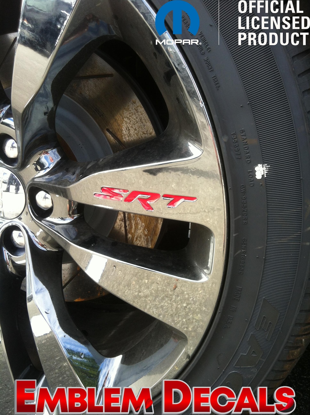 Jeep Grand Cherokee SRT Rim Indent Decal 2011 2012 2013 2014 - Etsy