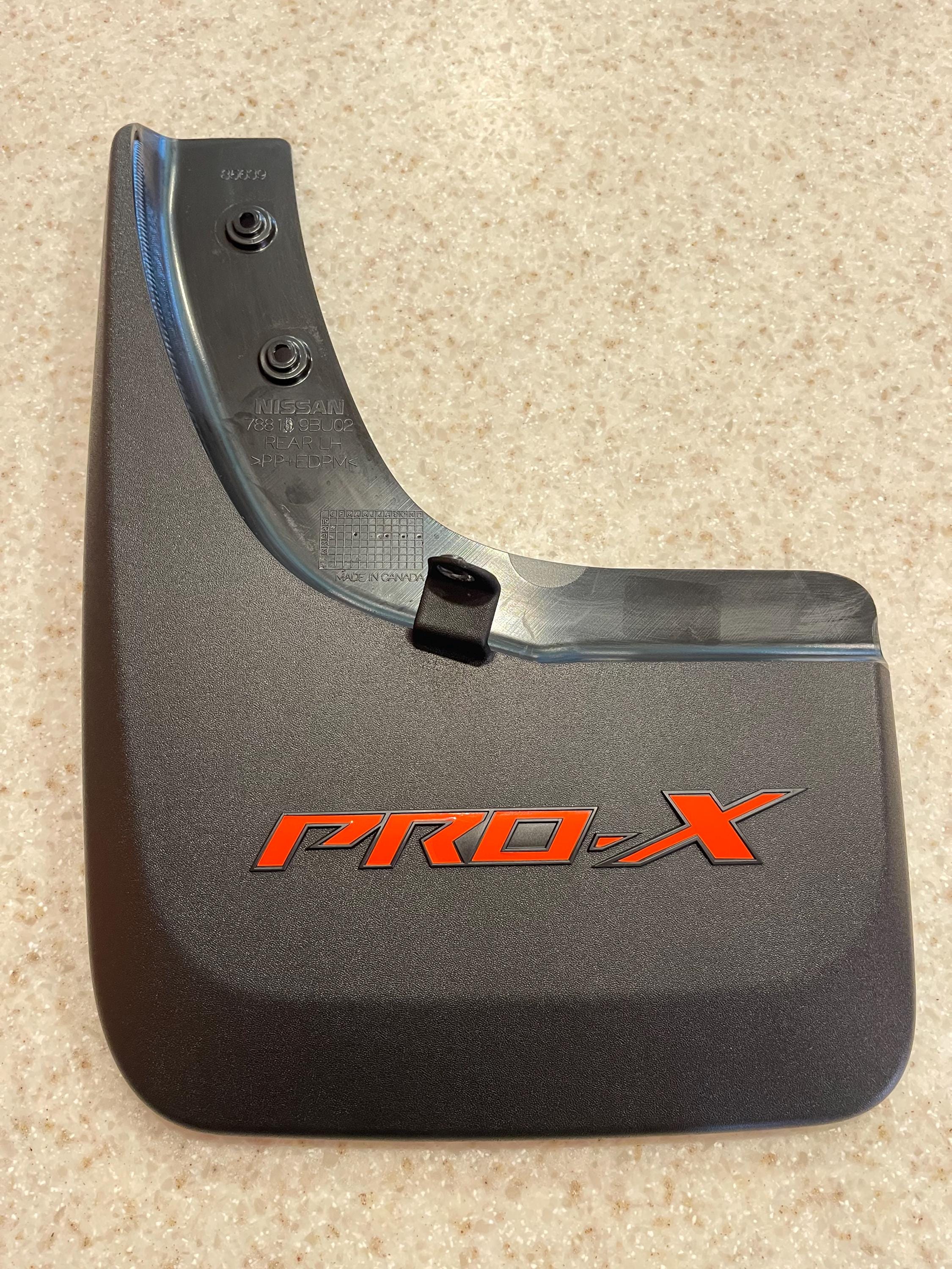 Nissan Frontier Prox Mud Flap Splash Guard Decals Overlay 2022 2023 ...