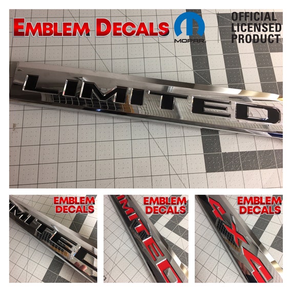 RAM 1500 LIMITED 4x4 Trim and Tailgate Decals 2016 2017 2018 - Etsy