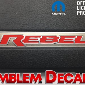 RAM REBEL Dash Emblem Decals 2016 2017 2018 - Etsy