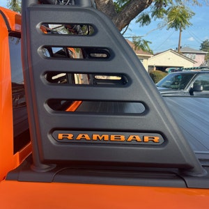 Ram 1500 TRX RAMBAR Emblem Overlay Decal 2021 2022 2023 2024 - Etsy