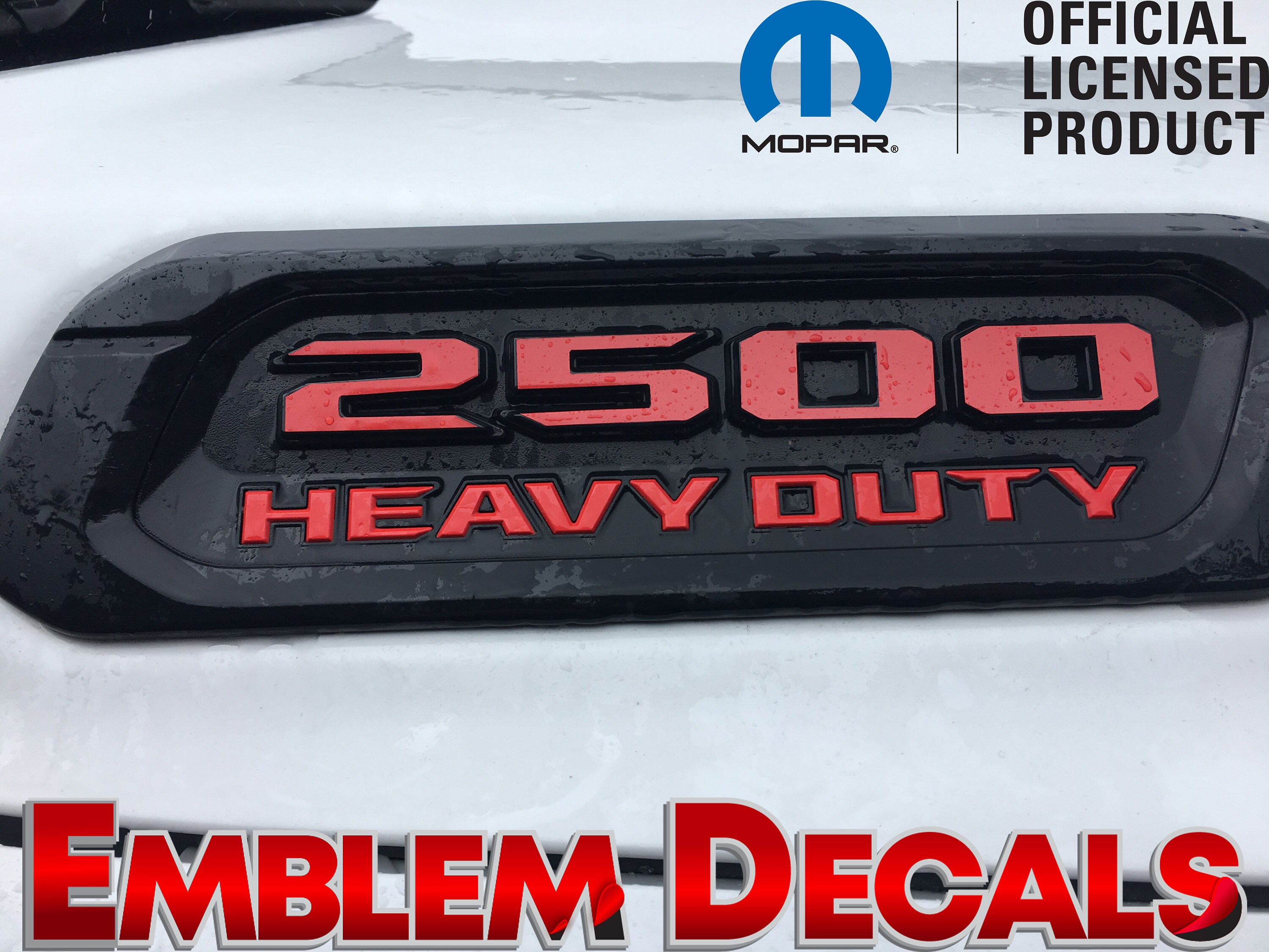 RAM 2500 Hood Emblems Overlay Decal 2019 2020 2021 2022 2023 2024 - Etsy
