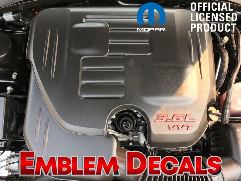 Chrysler 300 3.6L VVT Engine Decals 11 12 13 14 15 16 17 18 19 20 21 22 ...
