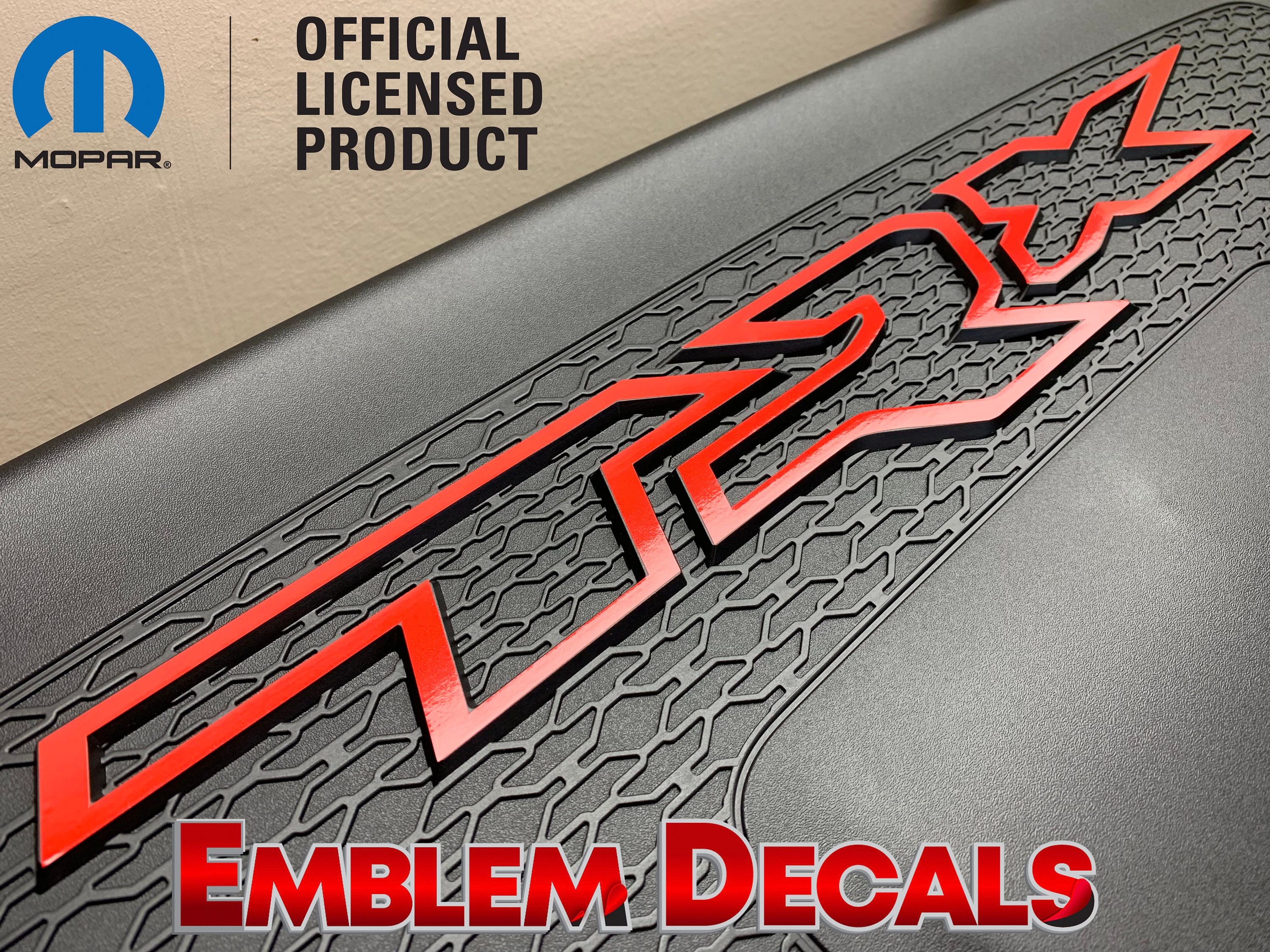 Ram 1500 TRX Engine Cover Emblem Overlay Decal 2021 2022 2023 - Etsy Canada