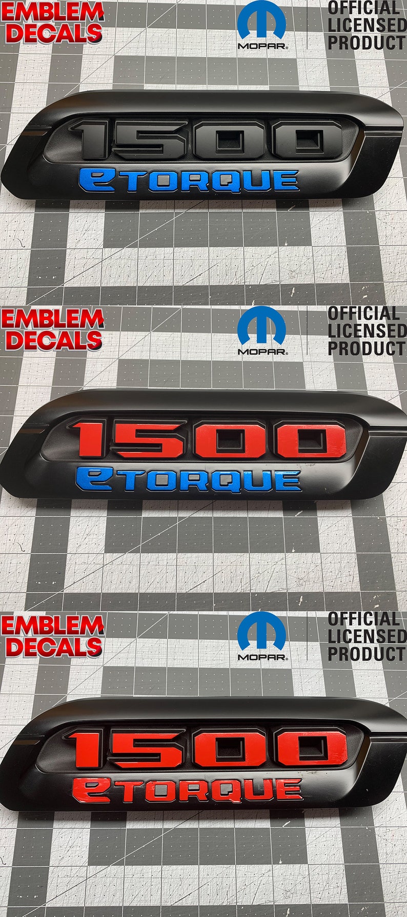 RAM 1500 DT 1500 ETORQUE Hood Emblems Overlay - Etsy