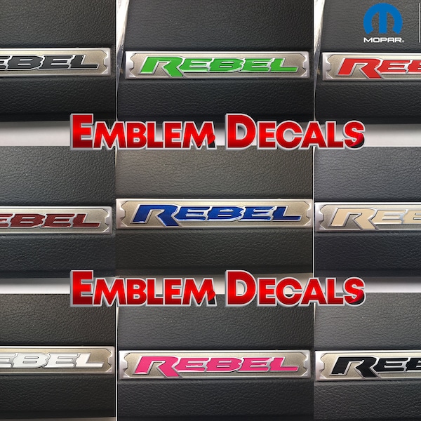 2023 Dodge Rebel Decals - Etsy