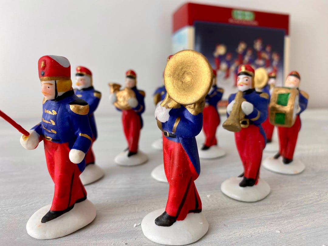 Lemax 1993 Collection Figurines Orchestra Band Parade Uniformed ...