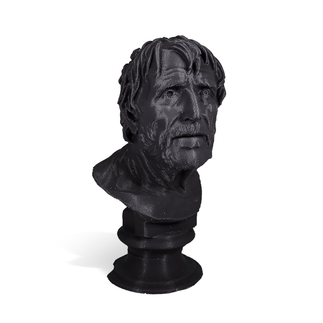 Seneca Head Bust – 3D Printed PLA – 5.1" – Made in Italy - Etsy