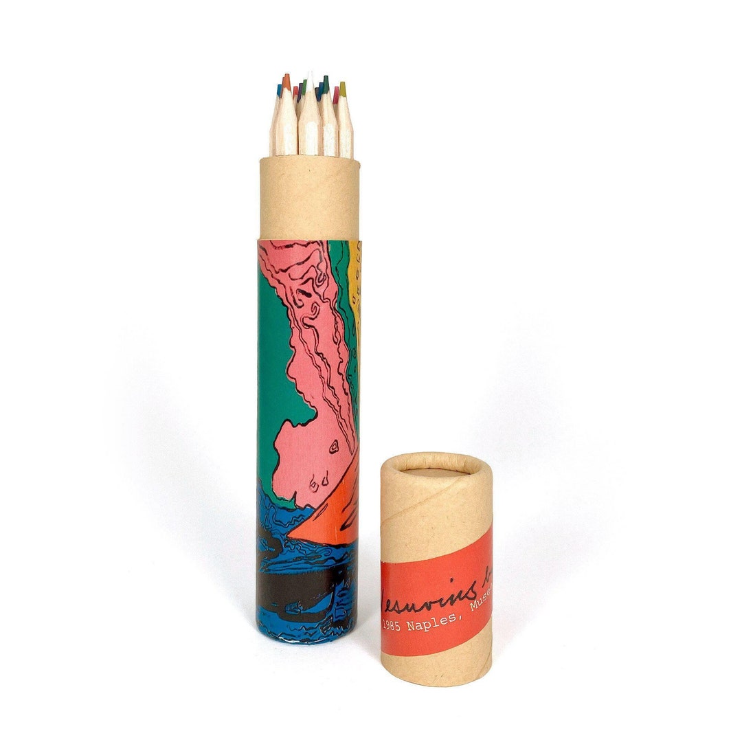 Colored Pencils, Pack of 12 Pastels - Handcrafted in Italy, Gift Idea ...