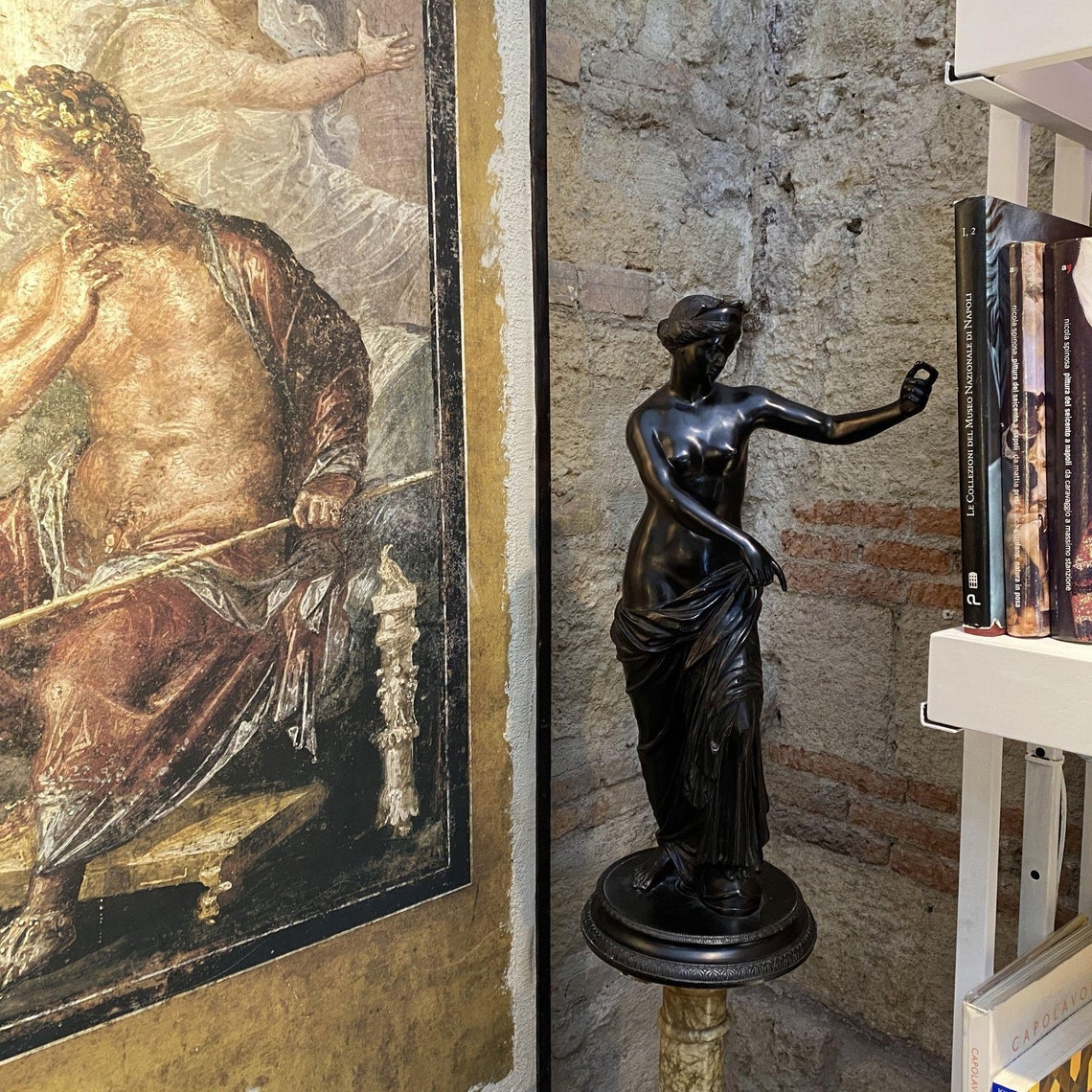 Venus Aphrodite of Capua Bronze Statue – 24.8" – Handmade in Italy ...