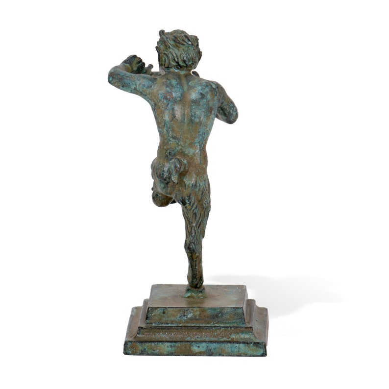 Faun With the Flauts Greek Statue of a Satyr H 45 Inch - Etsy