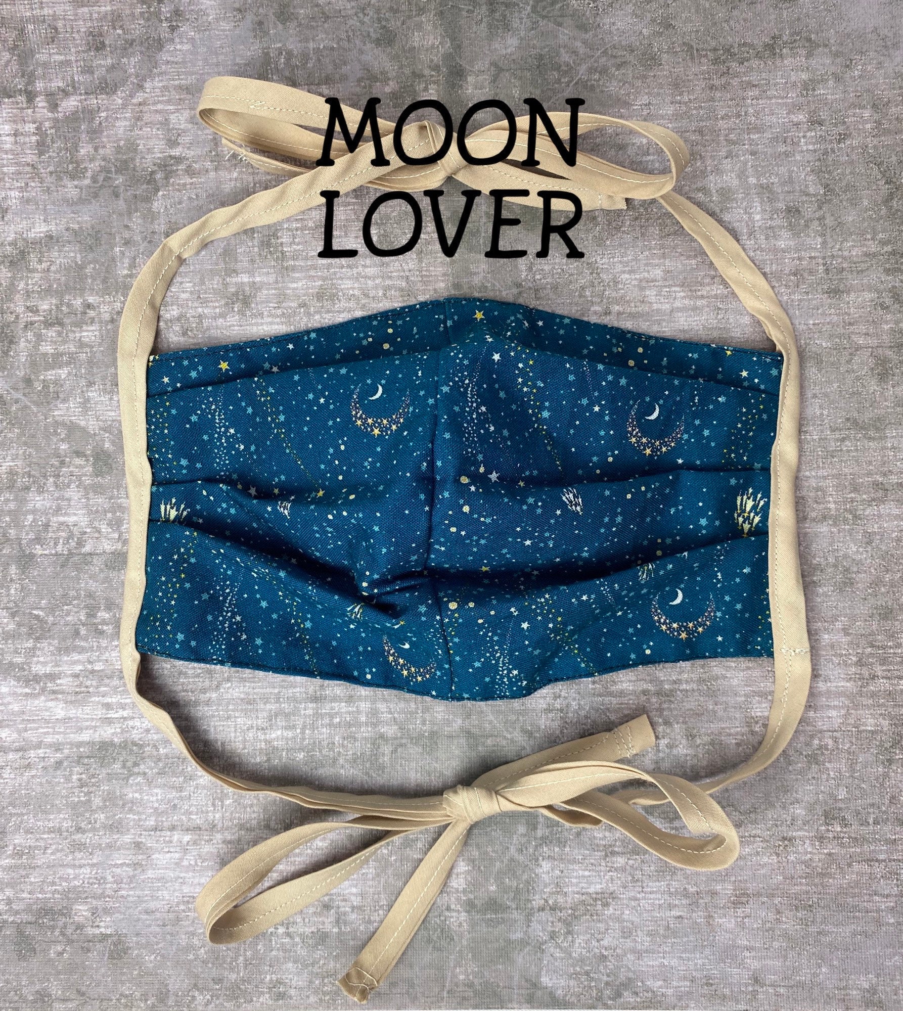 Washable Tie Back Face Mask for Adults Men Women. Quality Comfortable ...