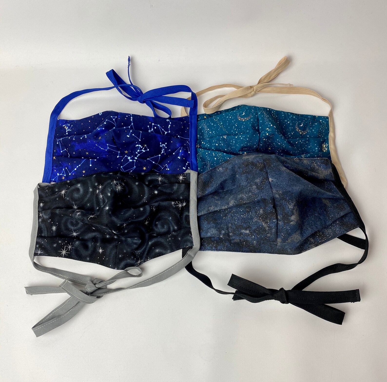 Washable Tie Back Face Mask for Adults Men Women. Quality Comfortable ...