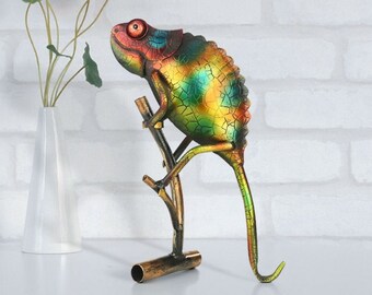 Metal Lizard Decor | Etsy