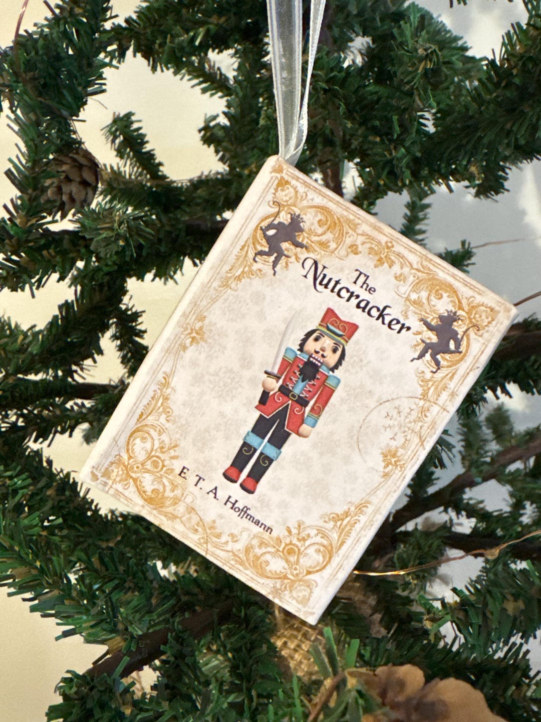 The Nutcracker by ETA Hoffmann - Miniature Printed Book Ornament - Etsy ...