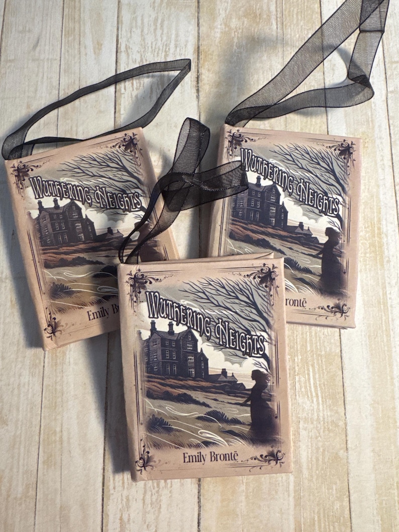 Purse Charm for Wuthering Heights by Emily Brontë - Miniature Printed ...