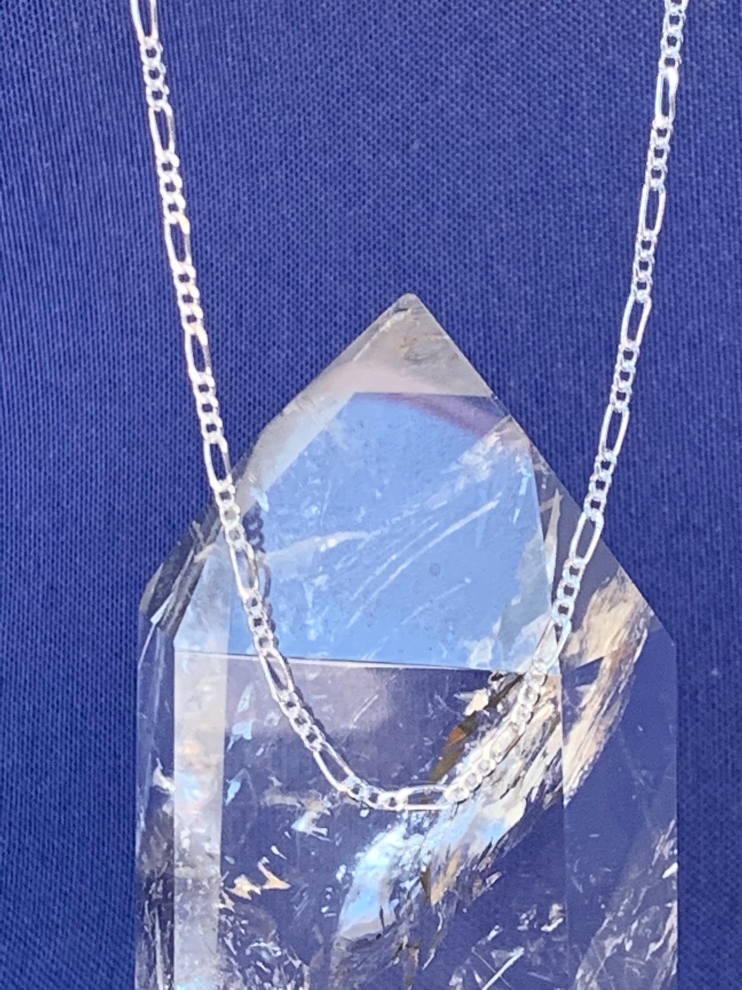 Sterling Silver Chain Figaro Style for Woman's Real Silver 925 - Etsy