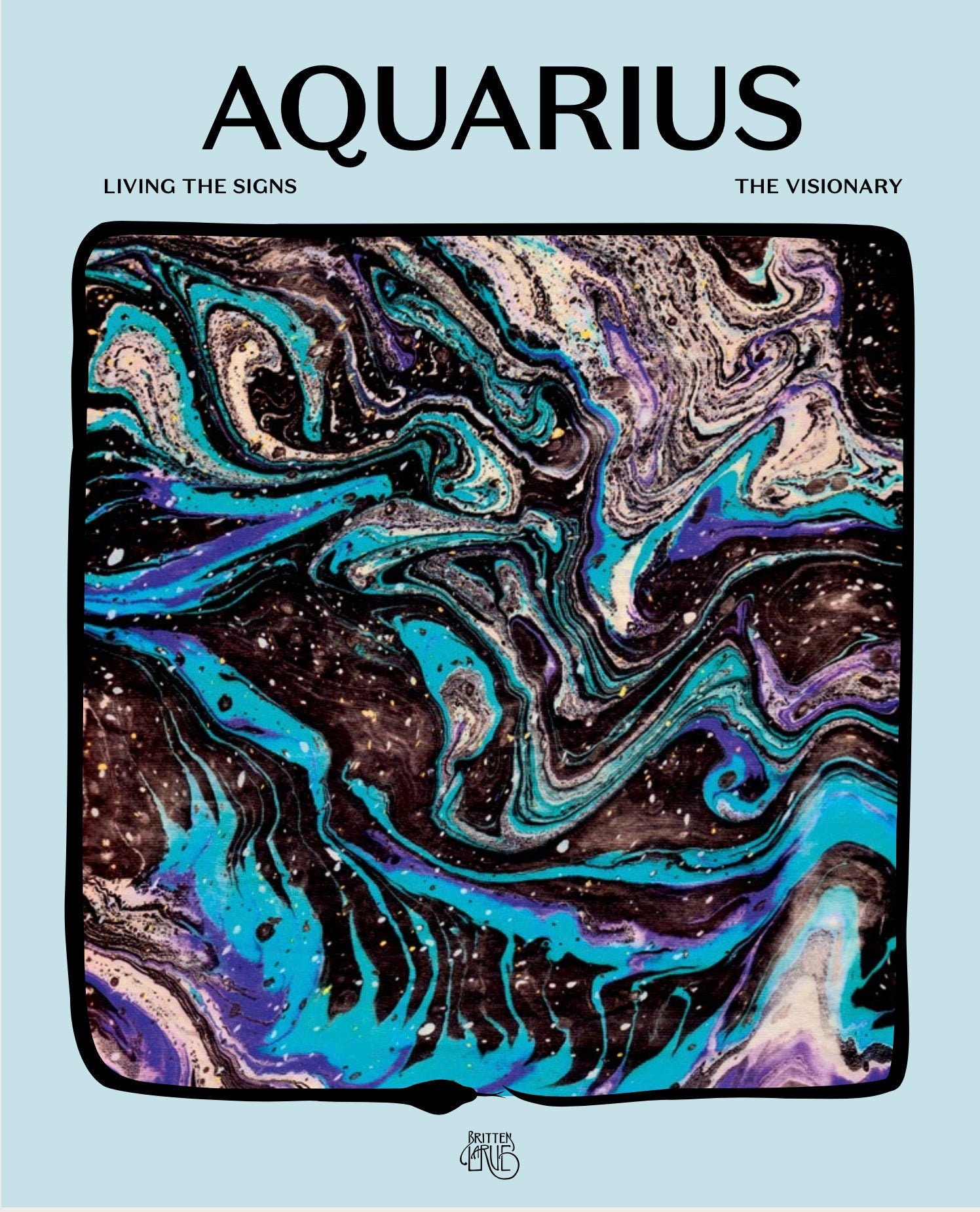 Living the Signs: Aquarius, the Visionary - Etsy