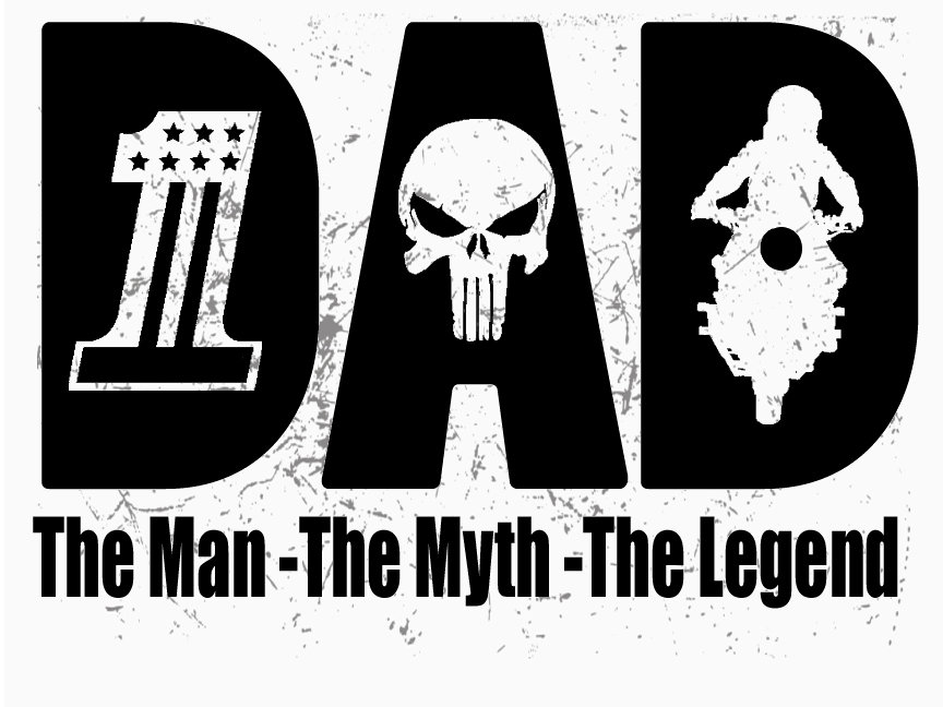 Motorcycle Dad PNG/ SVG / PNG - Etsy