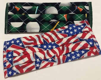 FACE MASK Ship From the USA Washable With Filter Pocket - Etsy