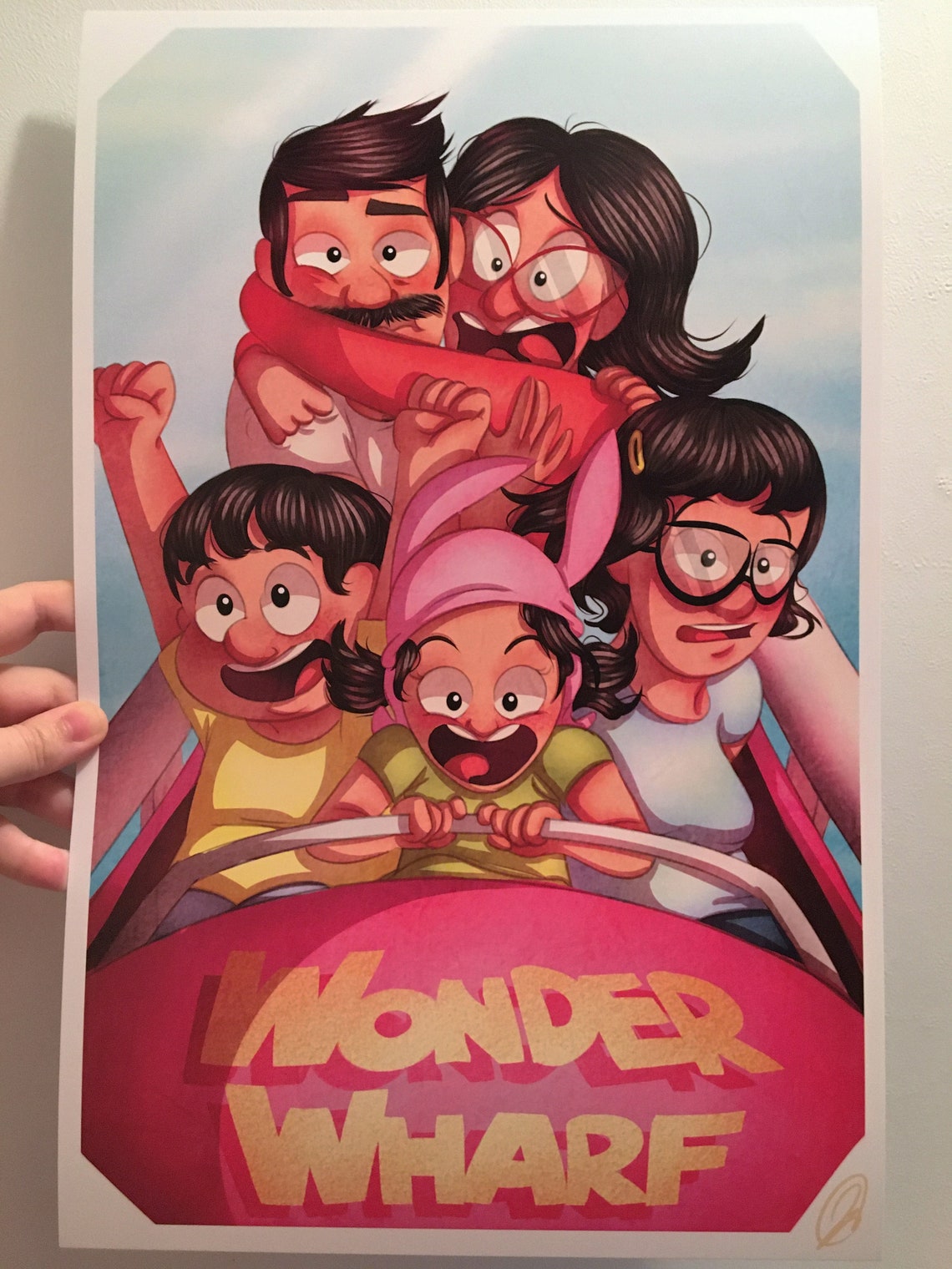 Bob's Burgers - "wonder Wharf" [11x17 Print] - Etsy
