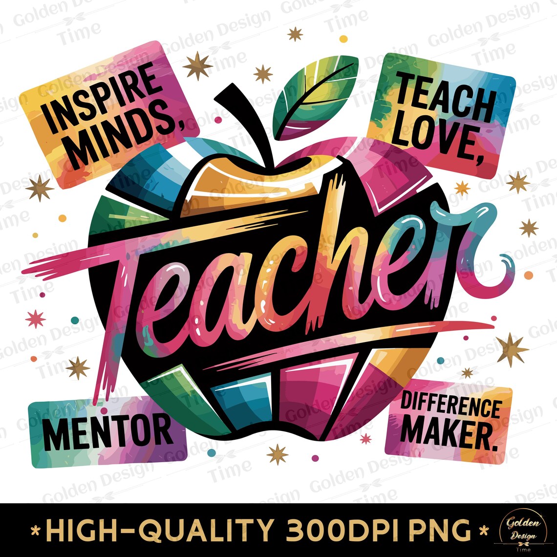 Teacher T-shirt Design, Happy Teacher Appreciation Gift, Back to School ...