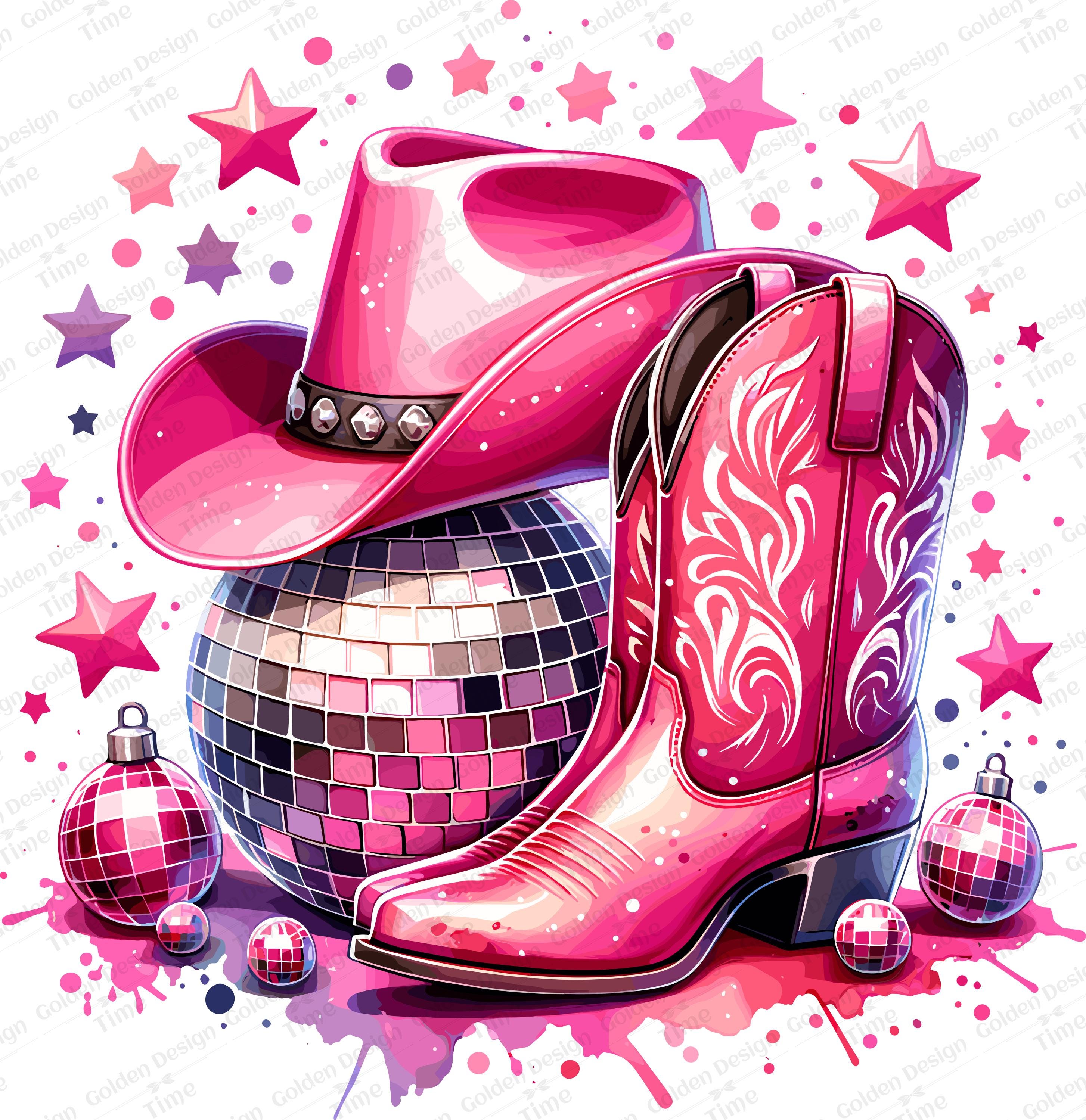 Disco Cowgirl SVG, Cowgirl Disco Ball, Bachelorette Disco Cowgirl Svg ...