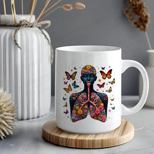 Breathe Png Breathe in Out Breathe Meditate, Anatomy Floral Lung Yoga ...