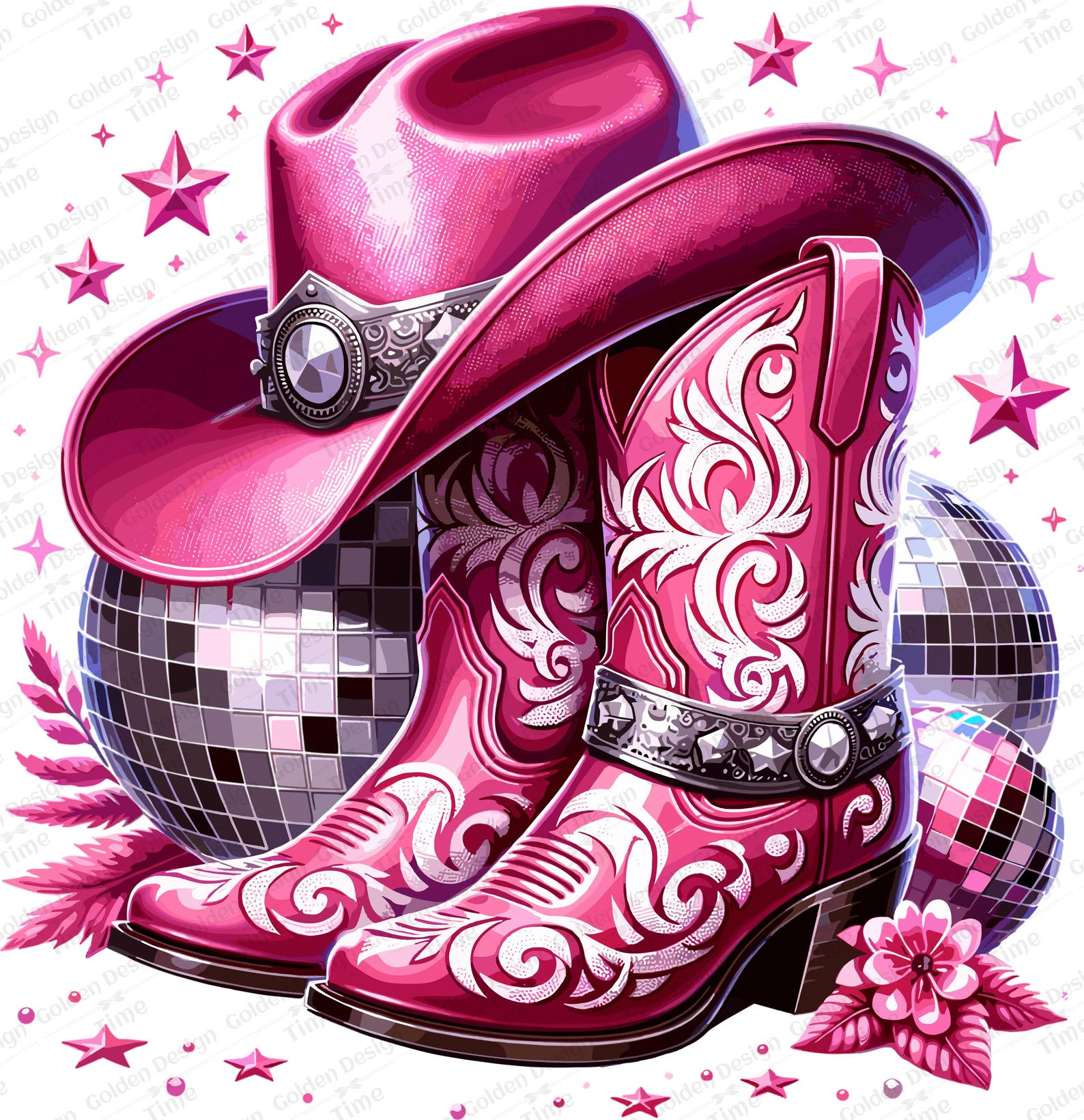 Disco Cowgirl SVG, Cowgirl Disco Ball Bachelorette Disco Cowgirl Svg ...