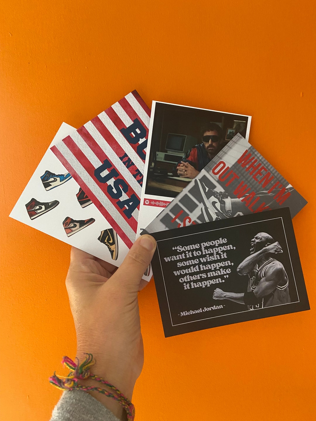 Air Movie, Nike, Michael Jordan, A6, Postcard, Mini Print Set, Film ...