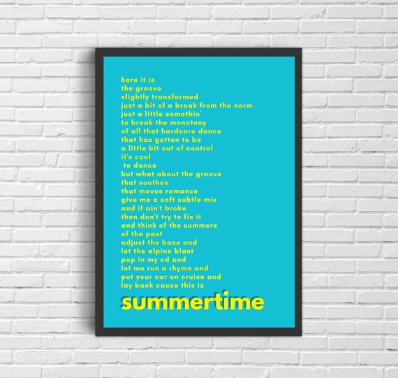 Summertime Lyrics