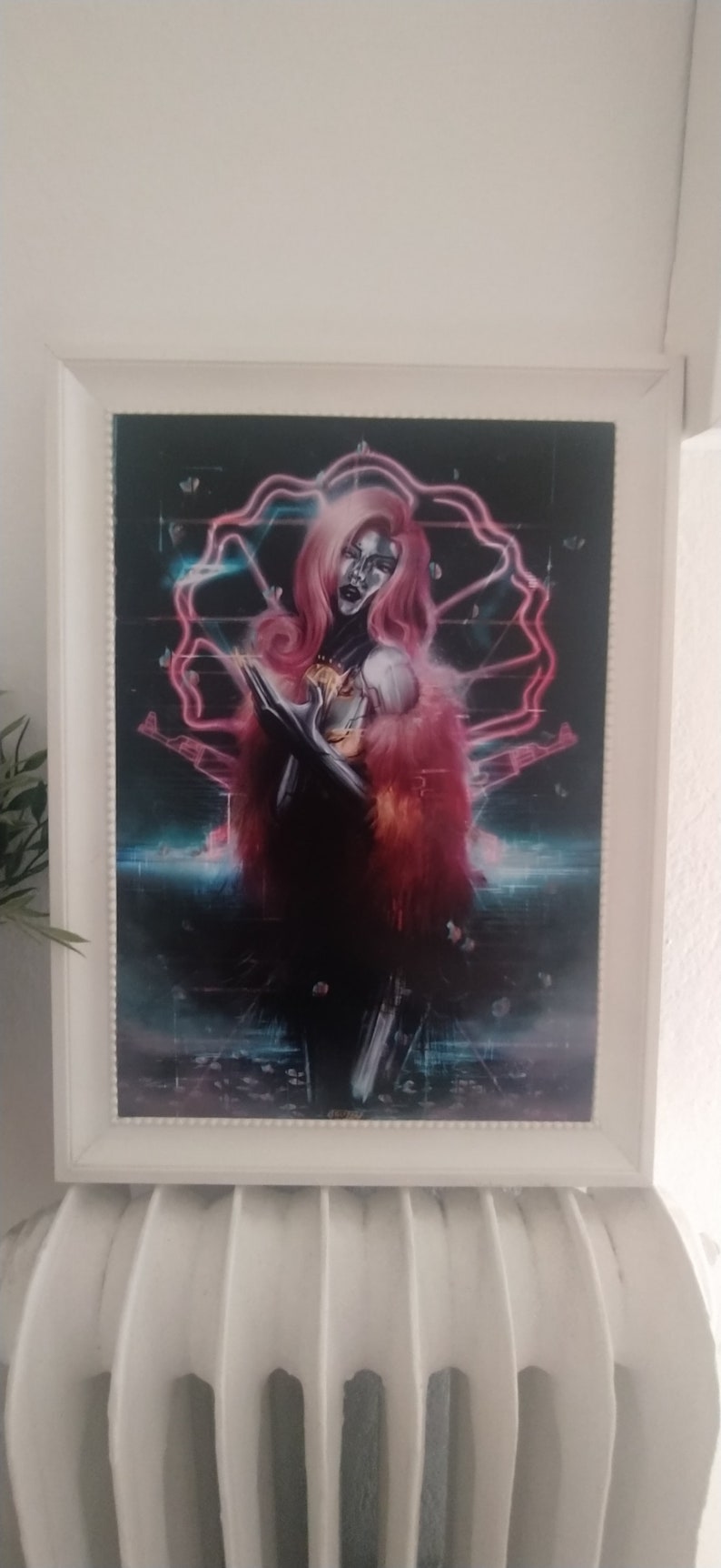 Venus in Chrome L Lizzie Wizzy Cyberpunk 2077 Art Print - Etsy