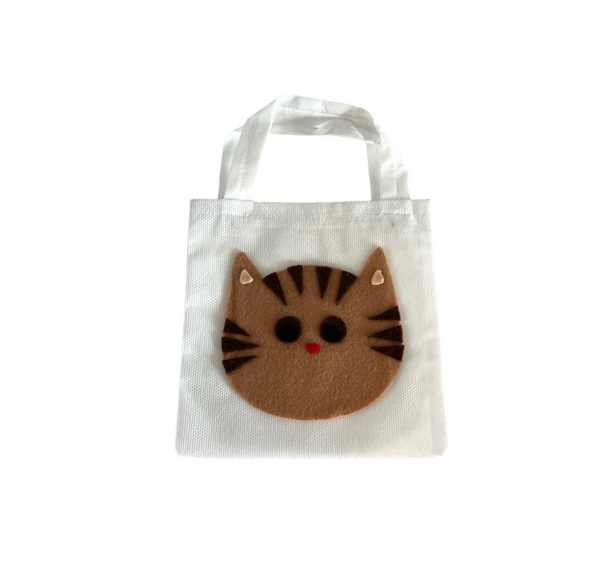 Set of 10 Cat Treat Bags - Cat Party Favor Bags - 6"x6" - Cat Lover ...