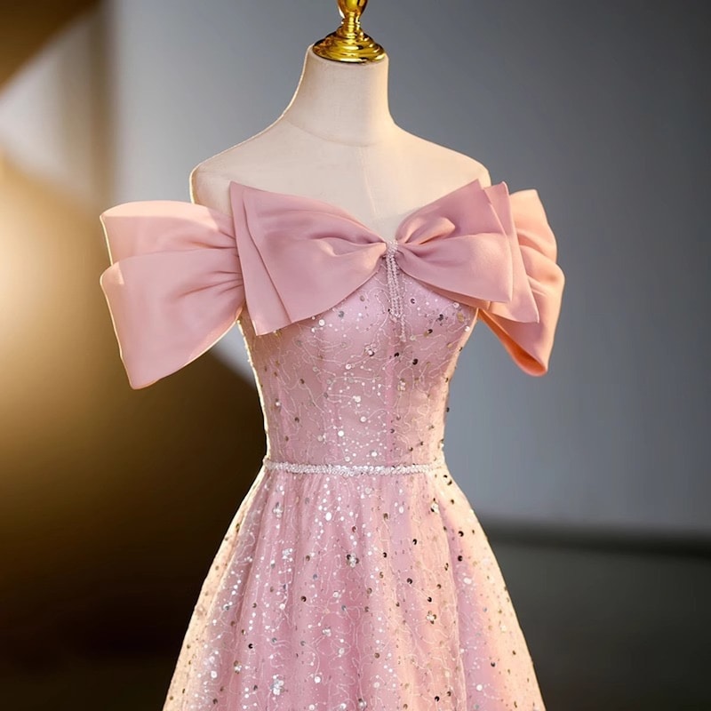 Pink Glitter Dress - Etsy